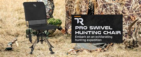 Amazon TR Hunting Chair 360 Degree Silent Swivel Folding Chair