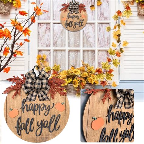 Decoration Halloween Stolen Pumpkin Autumn Home Wreath Truck Doorplate Goods Home Decor Autumn
