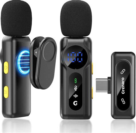Grenaro Wireless Lavalier Mic For Youtube Magnetic Mike Price History