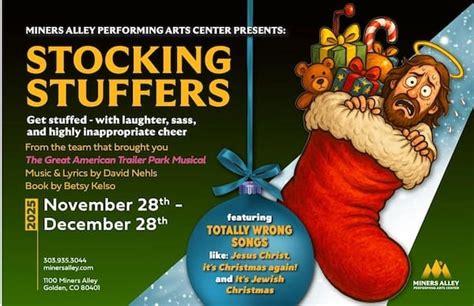 Stocking Stuffers Miners Alley OnStage Colorado