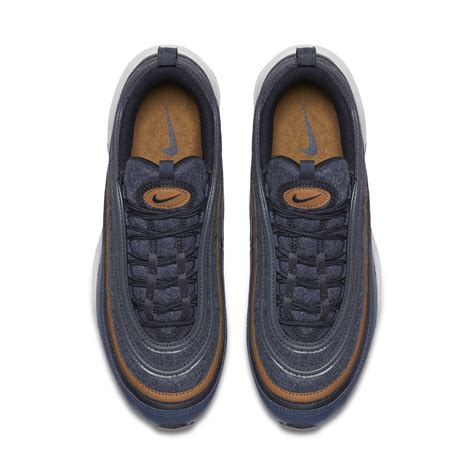 Date De Sortie De La Nike Air Max 97 Premium Thunder Blue And Dark Obsidian Nike Snkrs