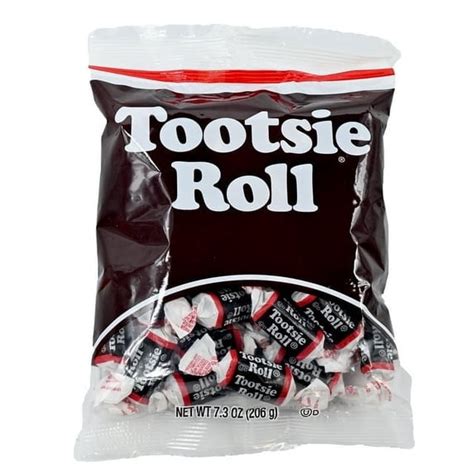 Tootsie Roll Candy Chocolate Flavored Chewy Bites 73 Oz