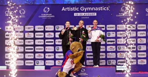 Russian Athletes Dominate Womens All Around At European Gymnastics