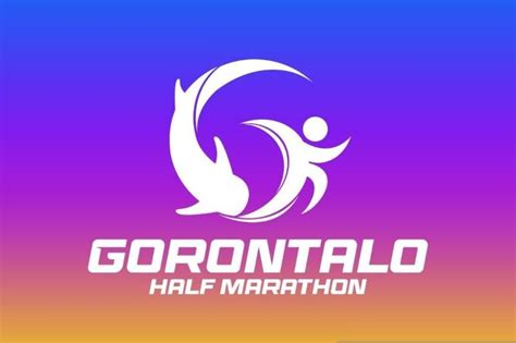 Unik Logo Gorontalo Half Marathon Daftarkan HKI Ada Ikan Hiu Paus Dan