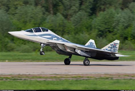 Russia Tests Two Seater Su 57d Fighter Jet As A Command Center For Swarms Of Unmanned Aerial
