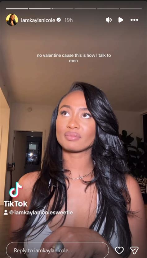 “no Valentine Because…” Kayla Nicole Breaks Silence On Being Single As