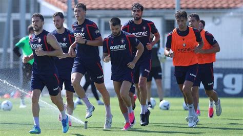 Fotos Del Entrenamiento De Osasuna Del 15 De Julio