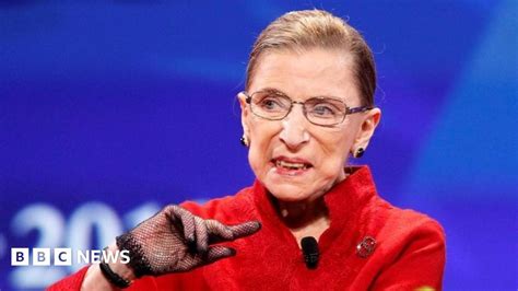 Ruth Bader Ginsburg Us Supreme Court Judge Dies Of Cancer Aged 87