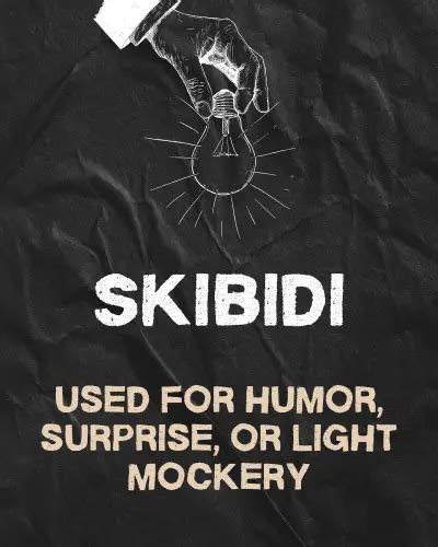 Skibidi Meaning Cool Slangs