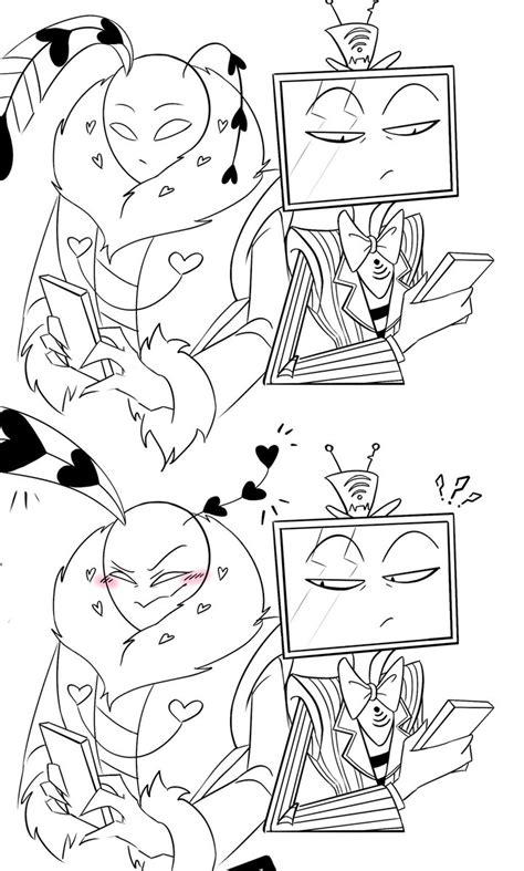 My New Comics Vox And Val Hazbin Hotel Hazbinbotel Hazbin Voxval