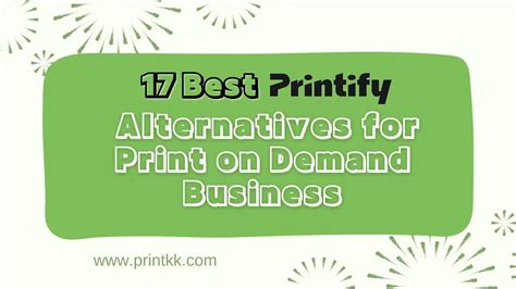 17 Best Printify Alternatives For Print On Demand Business