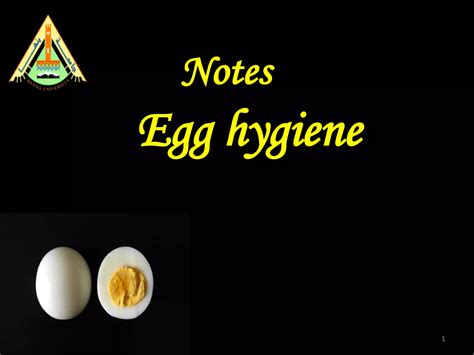 Egg Hygiene PDF