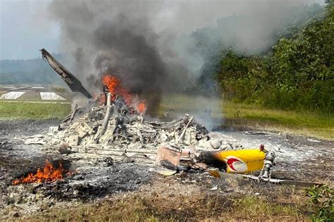 Five Feared Dead After Medical Helicopter Crashes At Airport In Borneo