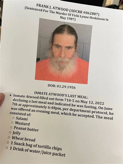 Frank Atwood Execution Updates Ag Mark Brnovich Releases Statement On