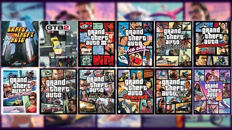 A History Of Grand Theft Auto Box Art From Gta 1 To Gta 6 Gamespot