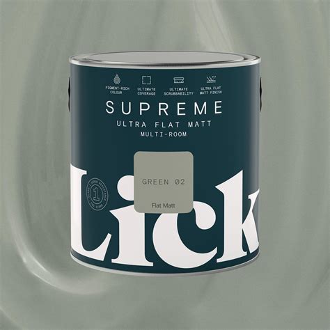 Blue 04 Supreme Ultra Flat Matt Paint Lick