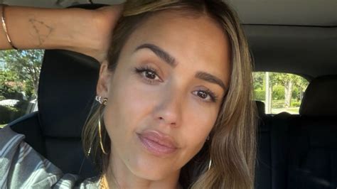 Jessica Alba Sets Pulses Racing In Sun Soaked Itty Bitty Bikini Look