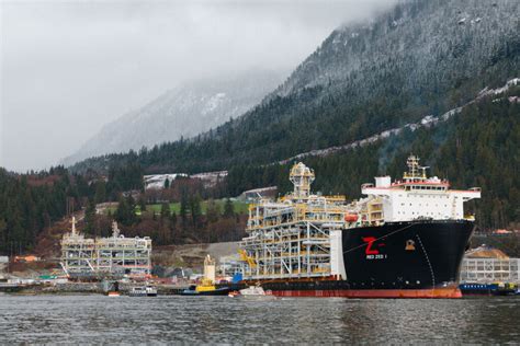 Woodfibre Lng Brings Facilitys Heart” Onshore As New Module Arrives