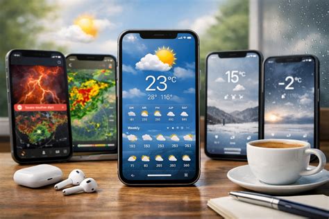 Iphone 最佳天气应用：对比和用户指南