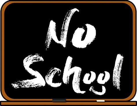 No School Teacher Workday Announcement 3852468 Clipart Library