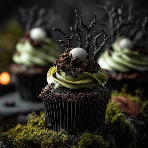 Haunted Forest Cupcakes