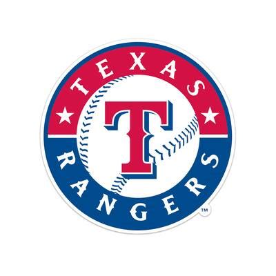 Fan Creations Texas Rangers 24 Logo Cutout Sign Multicolor 203426285 Best Buy
