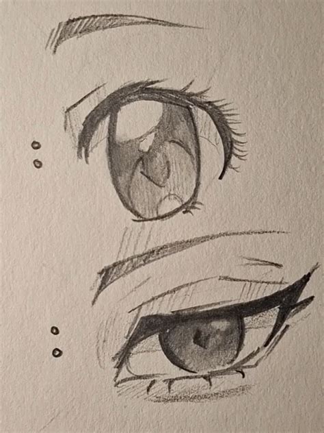 How To Draw Anime Eyes Step By Step Tiktok