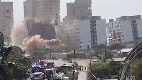 Venezuela Inicia Demolición De Edificios Dañados Tras El Doble Terremoto