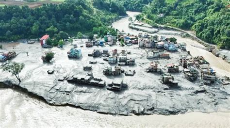 Hundreds Missing Scores Dead As Flash Flood Hits Nepal Tibet Border