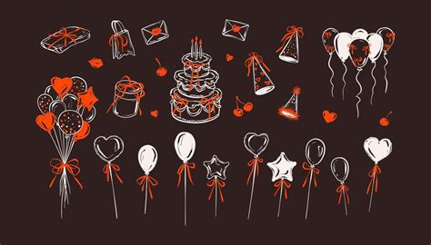Birthday Drawing Vector Art Icons And Graphics For Free Download