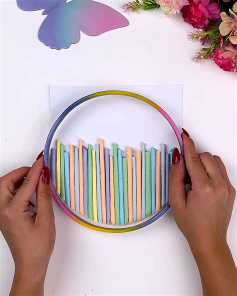 Brighten Your Room With Diy Paper Art🌈💐