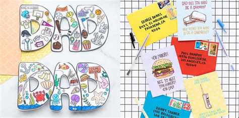 Get Colorful And Crafty With These Diy Fathers Day Card How Tos
