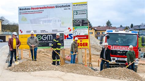 Spatenstich Erfolgt Neues Feuerwehrhaus Für Gemeinde Stroheim