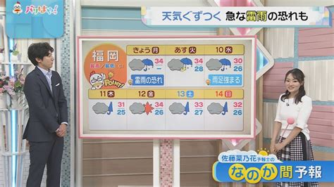 佐藤菜乃花気象予報士のお天気情報 バリはやッ 9月8日 Tkhunt