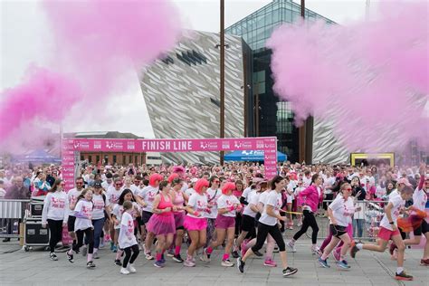 1400 Unite In Colourful Show Of Breast Cancer Support At Charitys 10th