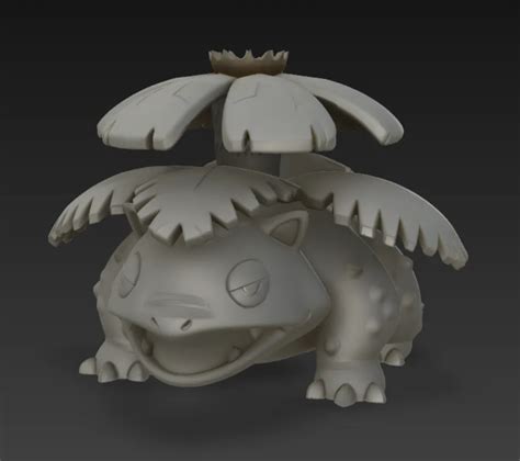 Pokemon Venusaur Free 3d Print Model Makerworld