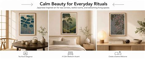 Floating Framed Zen Incense Canvas Wall Art Japanese