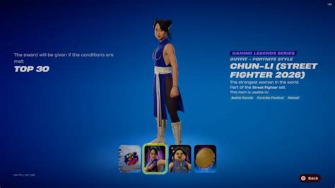 Fortnite X Street Fighter Movie Crossover Release Date Bundles Skins
