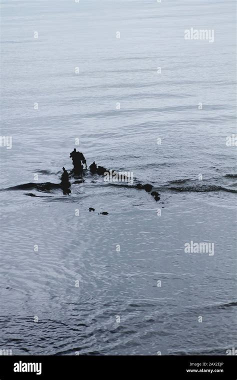 Sunken Boat In Sea Hi Res Stock Photography And Images Alamy