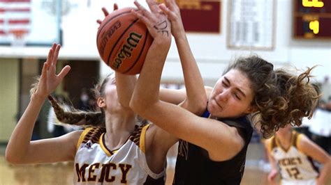Mercy High Hosts Marian In Catholic Girls Hoops Rivalry