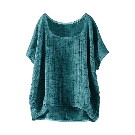 Breezora Women S Stand Collar Button Down Shirt Loose Fit Casual Top
