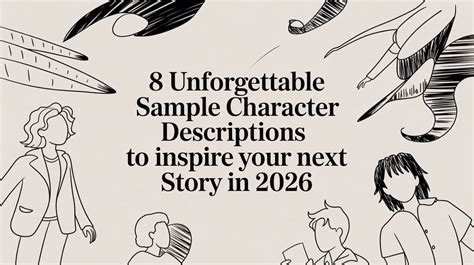 8 Unforgettable Sample Character Descriptions To Inspire Your Next