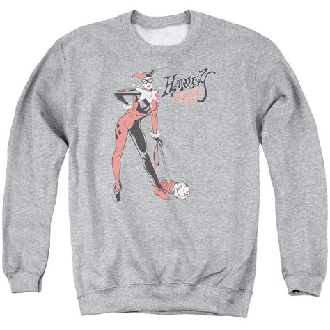Dc Comics Harley Hammer Adult Crewneck Sweatshirt