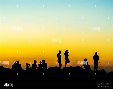 Various People Silhouettes Hi Res Stock Photography And Images Alamy
