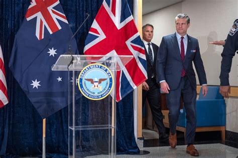 Us Australia Britain Hegseth National News