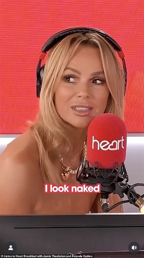 Amanda Holden In Shock As She Appears Completely Naked On Breakfast