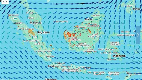 ASMC Fire Hotspots Detected In Sarawak Air Quality Still Moderate