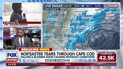 Noreaster Nick Pittman Joins Fox Weather With The Latest From Camden