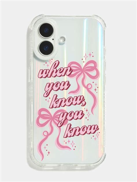 When You Know You Know Shock Iphone Case Lana Del Rey Phone Cases Skinnydip London