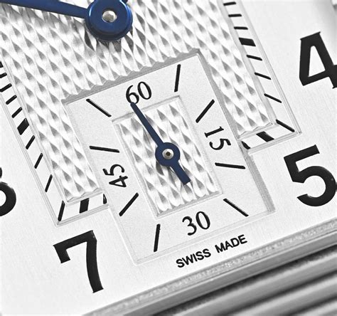 Pre Owned Jaeger LeCoultre Reverso Men Watch In Silver Colour Dial